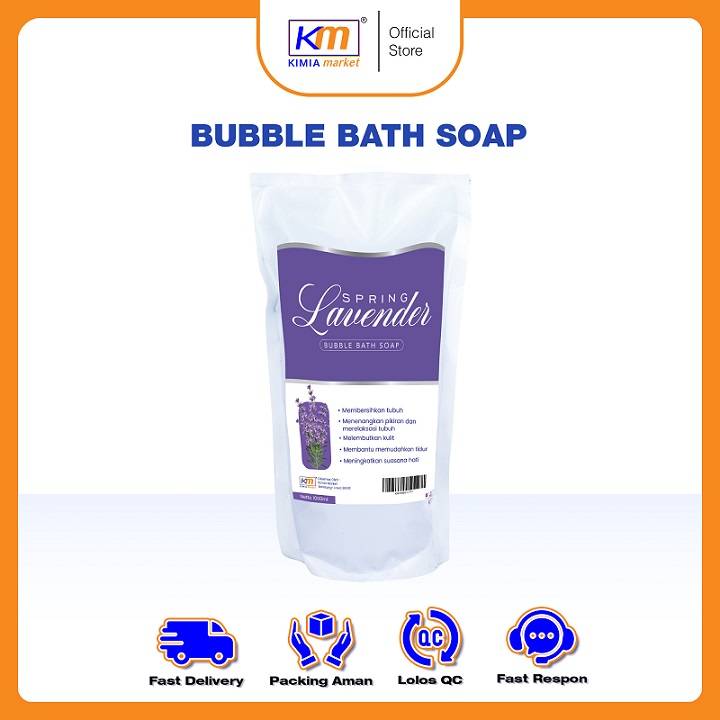 Bubble Bath Soap 500ml / Sabun Mandi Busa / Sabun Mandi Busa Aroma Spring Lavender / Sabun untuk ...