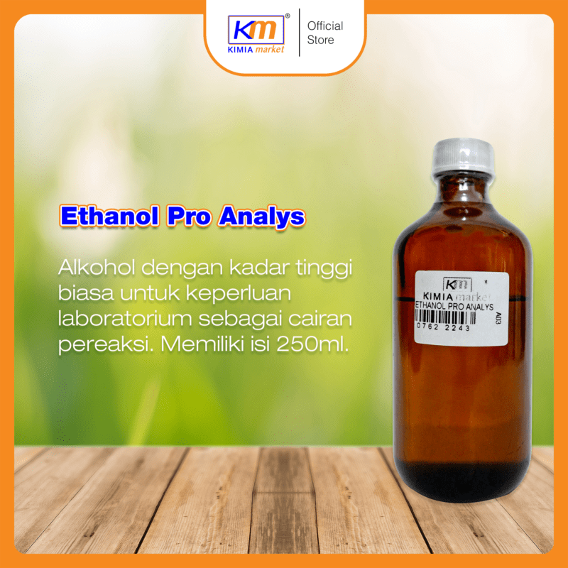 Ethanol Pro Analyst / Ethanol p.a / Bahan Kimia Untuk Analisa Ukuran ...